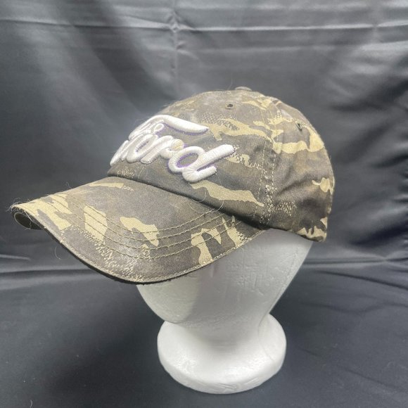 Ford | Accessories | Vintage Ford Camo Snapback Baseball Hat | Poshmark